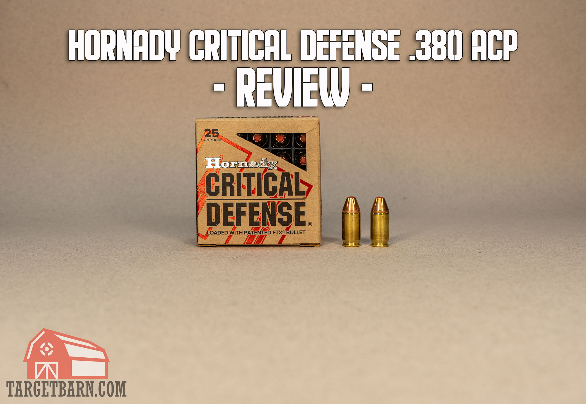 Hornady Critical Defense .380 Review