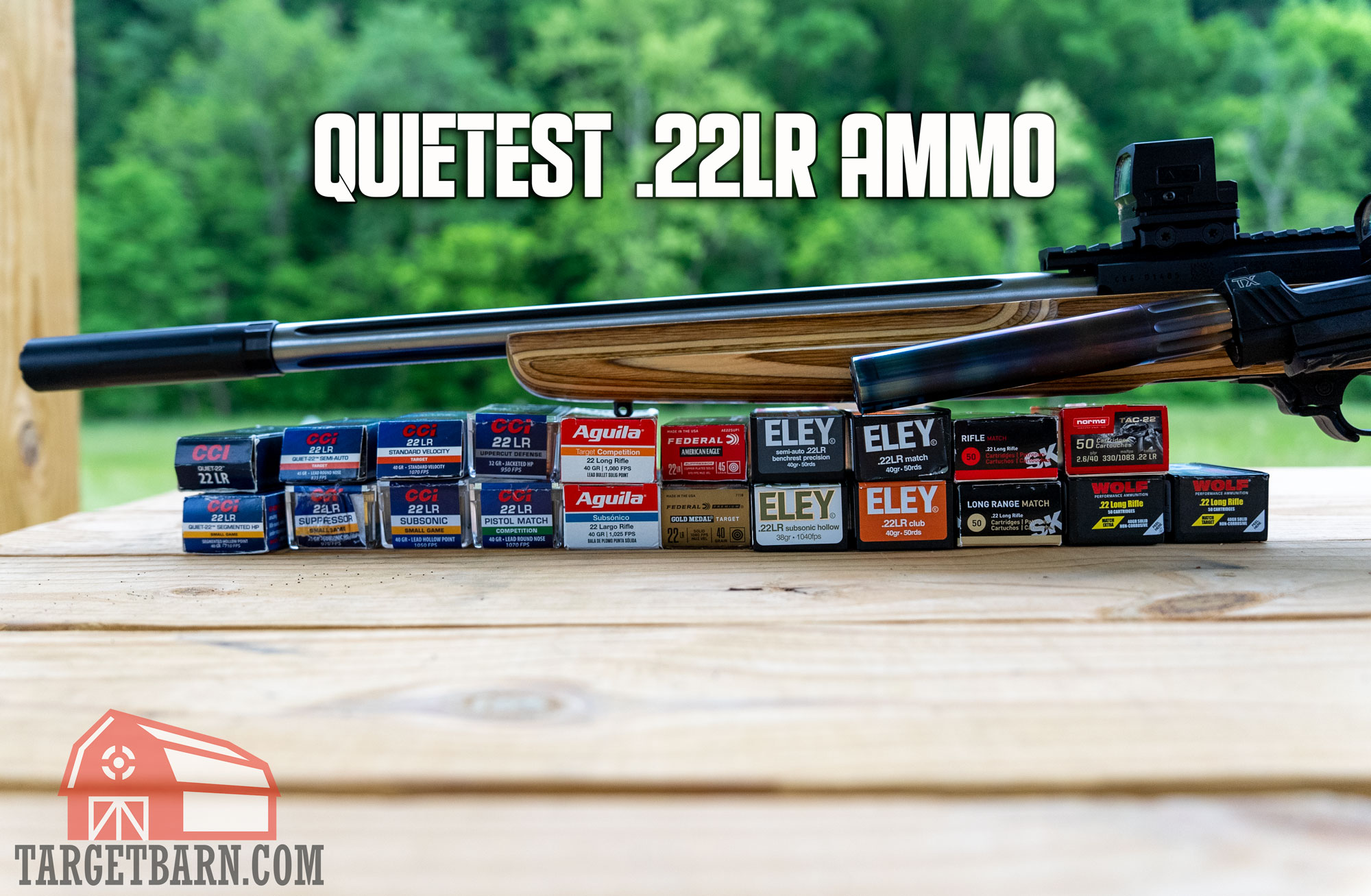 Quietest .22LR Ammo - Decibel Testing .22LR Ammo