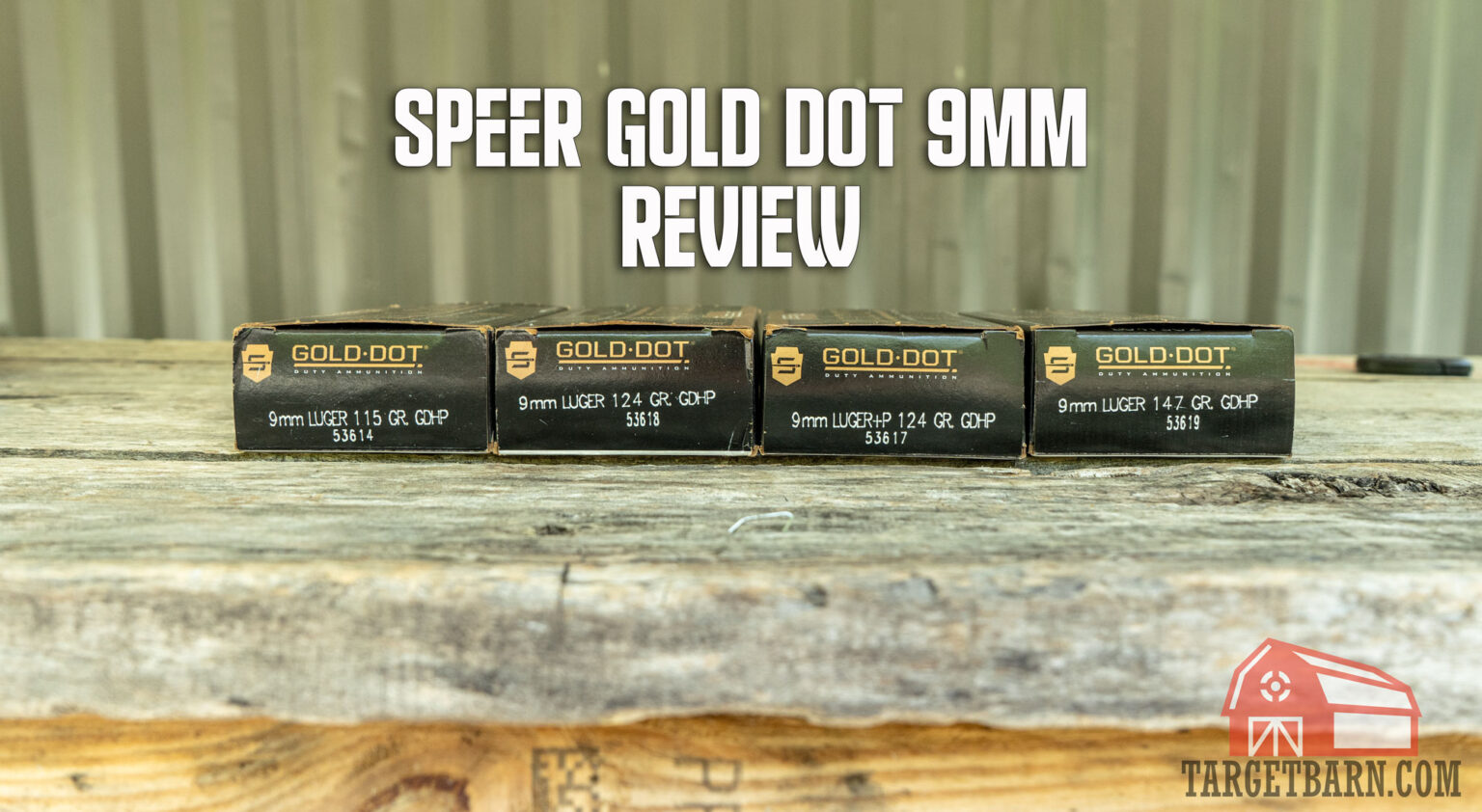 Speer Gold Dot 9mm Review - The Broad Side