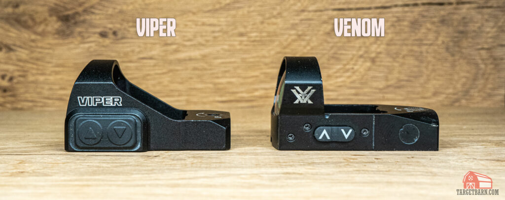 Vortex Venom vs. Viper - Red Dot Comparison - TargetBarn.com